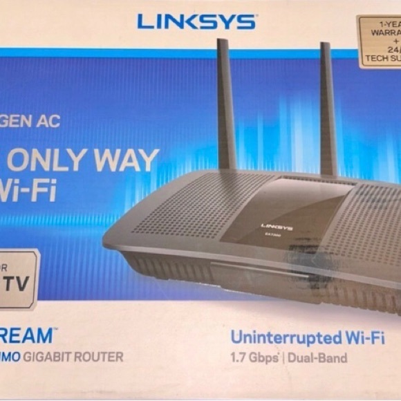 Linksys | Networking | Linksys Wifi Router Maxstream Ac75 Mumimo ...